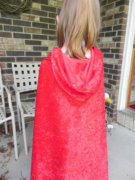 Shady Tree Diary Little Red Riding Hood Cloak