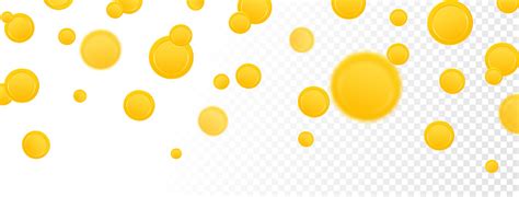 투명 한 배경에 떨어지는 금화 게임 승리 항목 토큰 머니 아이콘 앱 인터페이스 디자인 요소입니다 만화 이익 컬렉션 가상 트로피 기호 벡터 일러스트레이션 1에 대한 스톡 벡터