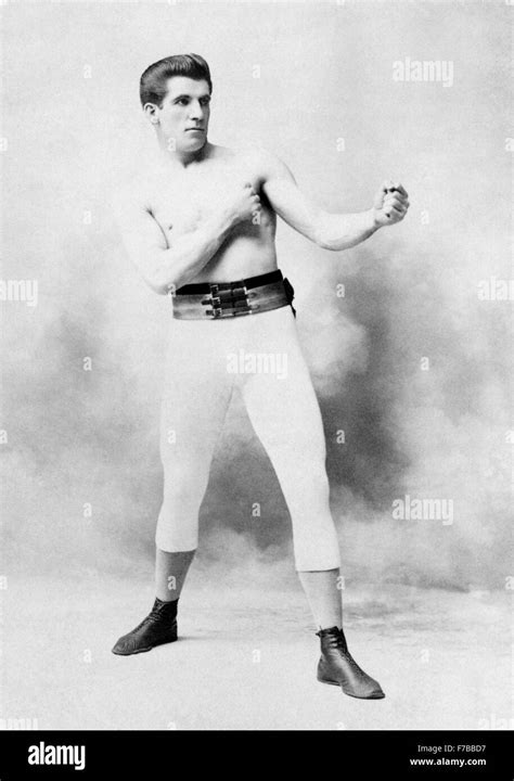 Vintage Portrait Photo Of American Boxer James J Corbett 1866 1933
