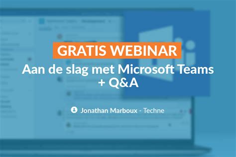webinar recording microsoft teams basics techne