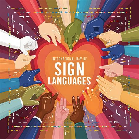 International Day Of Sign Languages Premium Ai Generated Image