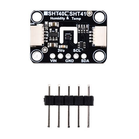Sht40 Temperature Humidity Sensor Module Microcontroller I2c Breakout