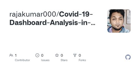 GitHub Rajakumar Covid Dashboard Analysis In India