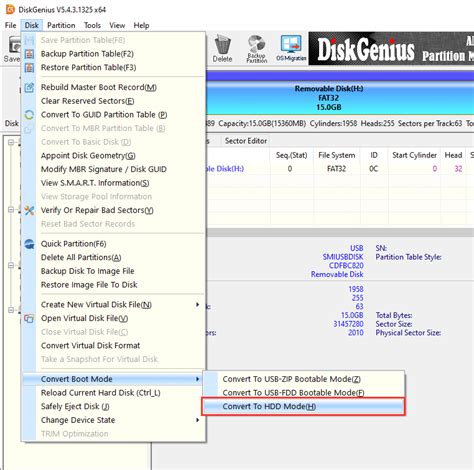 Create Bootable USB Disk - DiskGenius