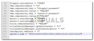 Fix The CPU Has Been Disabled By The Guest Operating System