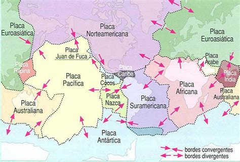 Placas Tectonicas Mapa Europa Siete Continentes O Seis Un Nuevo