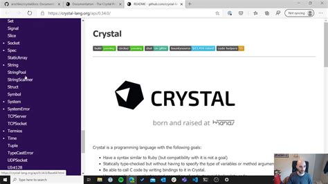 Live Coding With Crystal Lang May 15 2020 Live Stream Youtube