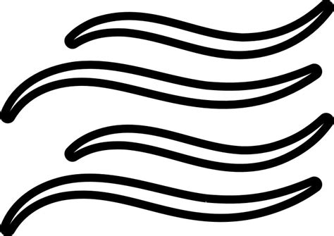 Water Wave Icon Royalty Free Vector Image Vectorstock