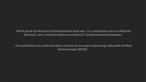 Ppt Mcsa Windows Server 2016 Certification Guide Powerpoint