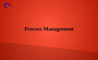 Process Management PDF