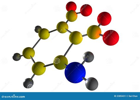 3d Render Molecule Stock Illustration Illustration Of Green 2385431
