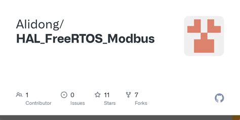 Github Alidonghalfreertosmodbus