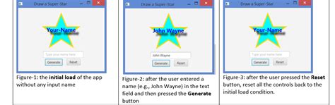 Solved Use Javafx No Swing Or Awt Enhanced The Hollywood Star