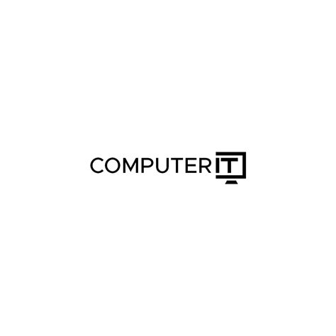Elegant Playful Computer Logo Design For Computerit By Bulbul Ahmed Design 17815045