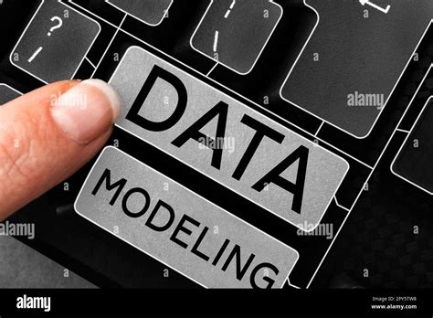 Conceptual Display Data Modeling Business Idea Process Of Transferring Data Between Data