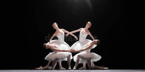 Tender And Elegant Pose Four Beautiful And Artistic Young Girls