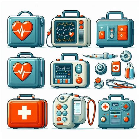 Defibrillator Vector Illustration Premium Ai Generated Vector