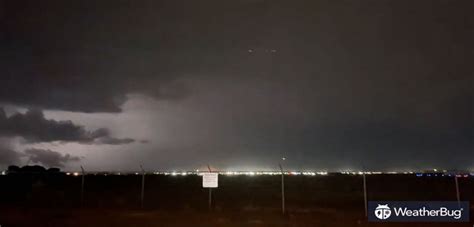Video Stunning Lightning Seen In Sky Over Midland Texas