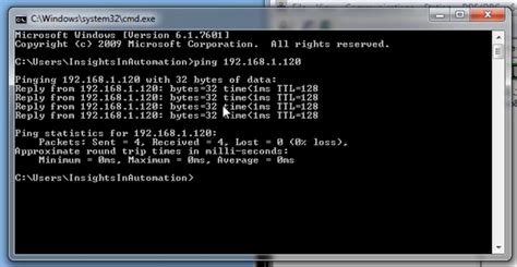 Ethernet How To Ping A PLC The Automation Blog