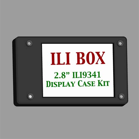ili box 2 8 ili9341 display with touch for arduino teensy esp32 etsy