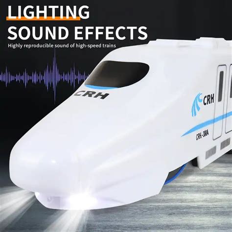 High Speed Bullet Rail Train Remote Control Lights And Sounds Vkd