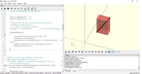 One Issue I Had With Openscad Is That Everything Is Created At 000 Then Translated To A New
