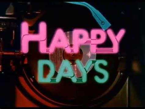 Tv Theme Songs Happy Days