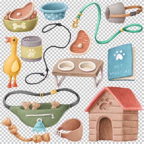 Premium Psd Pet Dog Items Collection