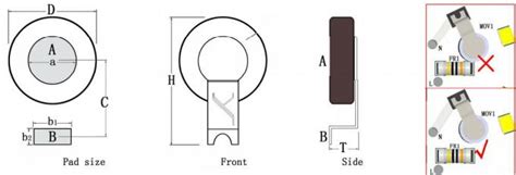 Smd Surface Mount Varistors Smt Metal Oxide Varistor Mov Movs