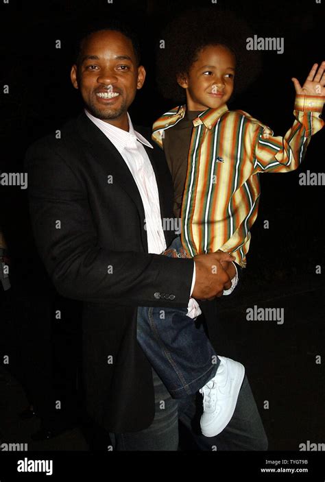 Actor Will Smith And His Son Arrive For The Sept 27 2004 New York