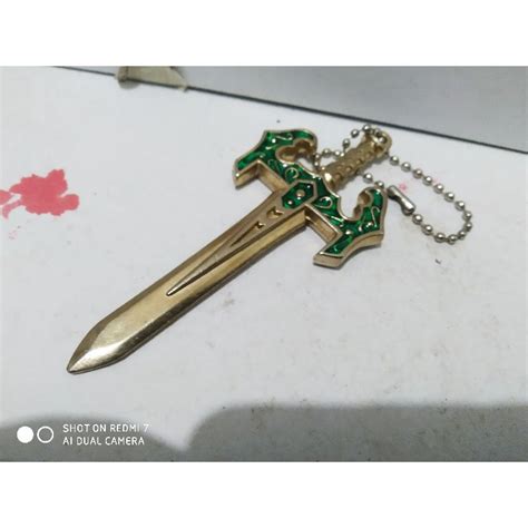 Preloved Diecast Metal Saber Key Chains Shopee Philippines