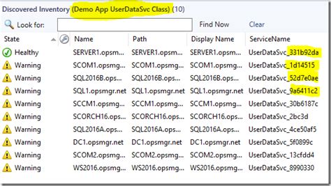 how to discover and monitor a service with a wildcard for the service name kevin holman s blog