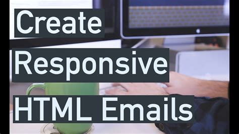How To Create A Responsive Html Email Template With Html5 And Css3 Youtube
