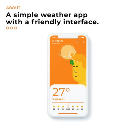 Weather App UI Design On Behance