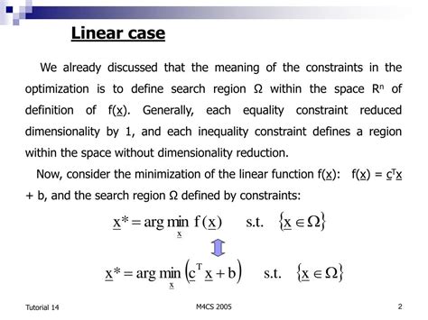 Ppt Tutorial 12 Linear Programming Quadratic Programming Powerpoint Presentation Id729563