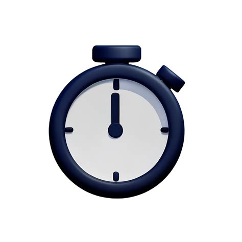 Timer 3d Rendering Icon Illustration 29129171 Png