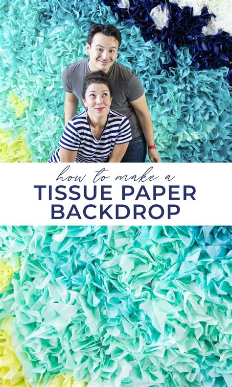 Tissue Paper Backdrop Ideas At Veronica Richardson Blog
