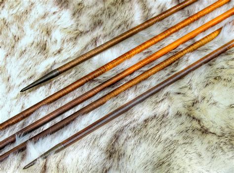 Traditional Arrows Hand Crafted Wooden Arrows For Archery