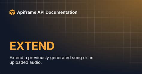 extend apiframe api documentation