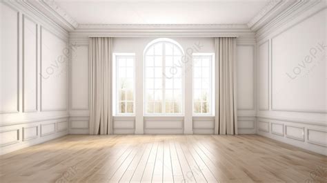 나무 바닥과 창문이 있는 미니멀리즘 흰색 인테리어의 3d 렌더링 이미지 살다 배경 테리 배경 내부 배경 이미지 Hd 살다 테리 내부 배경 사진 무료 다운로드