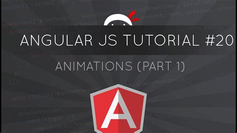 Angularjs Tutorial 20 Animations Part 1 Youtube