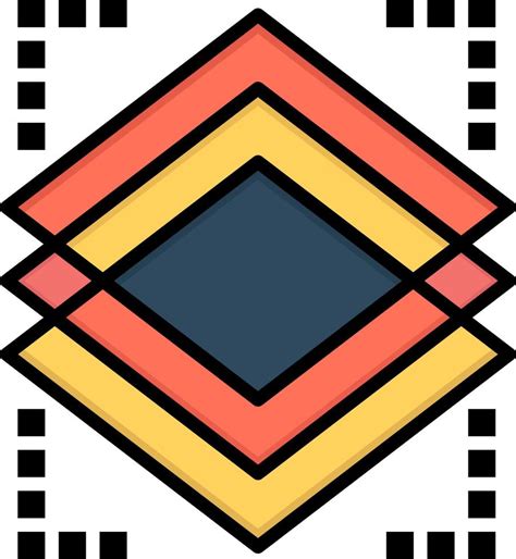 Layers Object Layer Server Flat Color Icon Vector Icon Banner Template 18025695 Vector Art At