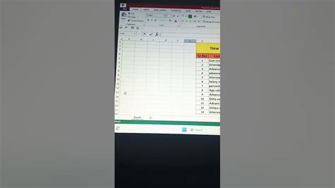 advance knowledge ms excel newexcel advancedexcel trending shorts