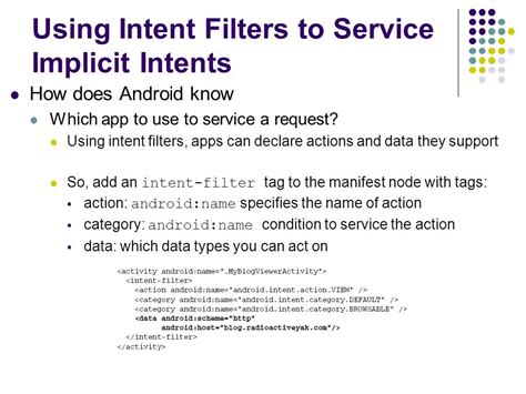 introducing intents intents bind application components and navigate