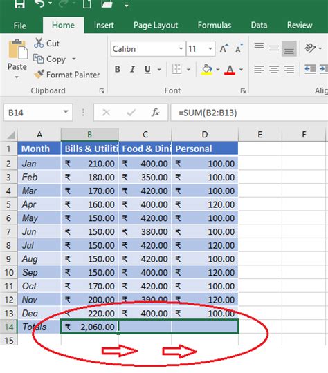 Sum Function In Excel Learn Through Examples