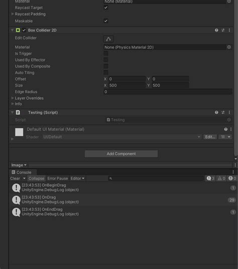 C How To Change Selected Image S Rendering Order In Unity Stack Overflow
