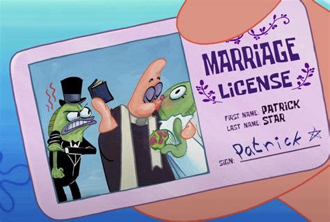 Spongebob And Patrick Wedding Spongebob And Patrick Wedding