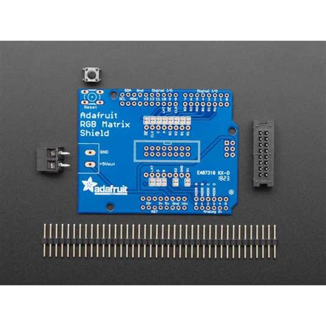 Adafruit Rgb Matrix Shield For Arduino Boutique Semageek