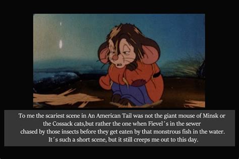 Don Bluth Memories — To Me The Scariest Scene In An American Tail Was