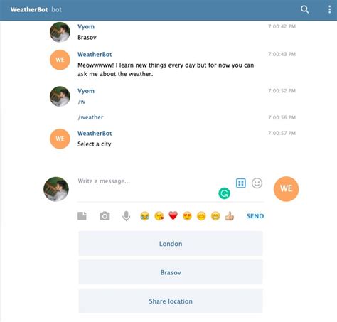 Create A Weather Bot In Telegram Using Python Nordic Apis